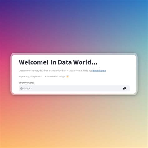 Hiren Hirapara On Linkedin Streamlit Datavisualization Stockmarket Finance