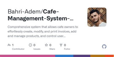 github bahri adem cafe management system angular springboot