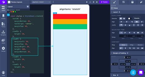 The Complete Guide To Layout In Draftbit Using React Native Flexbox The