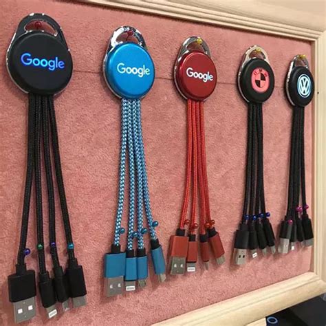 Led Light Charging Cable With Logo China Factory