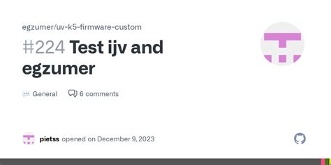 Test Ijv And Egzumer Egzumer Uv K5 Firmware Custom Discussion 224 GitHub