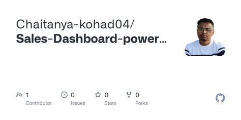 GitHub Chaitanya Kohad Sales Dashboard Power BI