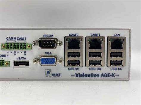 Imago Technologies CLM VisionBox AGE X Real Time Communication Controller Novus Ferro Pte Ltd