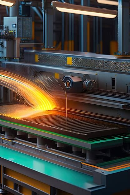 Premium Ai Image Automating The Production Line With Precision