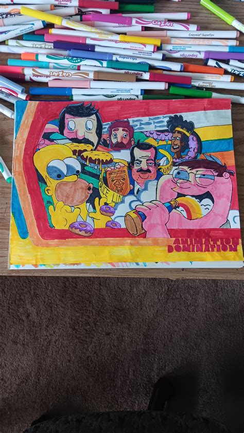 Fox Animation Domination Drawing By Artisticq On Deviantart