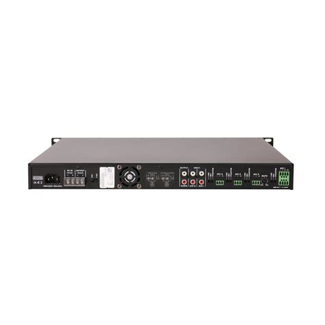 Professional Audio Class D Mixer Amplifier With Audio Sources DSP Dante W W W W