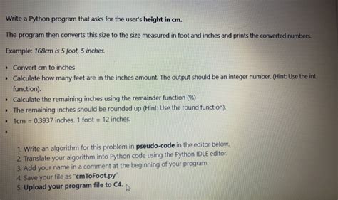 Solved Write A Python Program That Asks For The User S Chegg