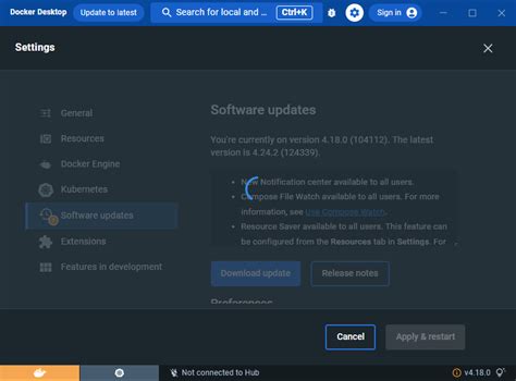 バージョンが古くてdocker Desktopが起動しない Akahige Life Blog