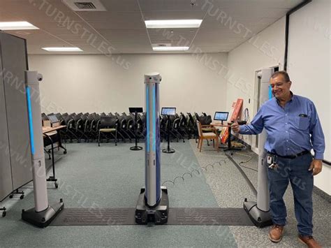 Evolv Weapons Detection Technology TURNSTILES Us