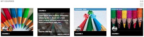 Moodle Plugins Directory My Courses