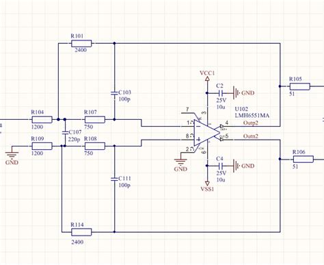 Why Is This Differential Mfb Lowpass Filter Oscillating Amplifiers