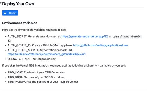 专栏 基于 Vercel And Tidb Serverless 的 Chatbot Tidb 社区
