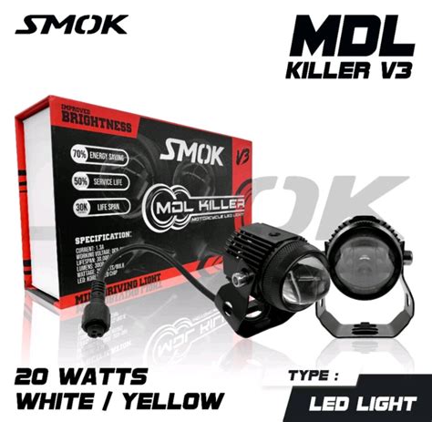 Smok Mdl Killer Mini Driving Light V1 V3 Version 3 4 Wire White Yellow