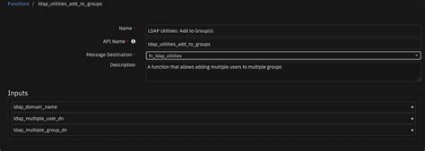 ldap utilities qradar soar apps