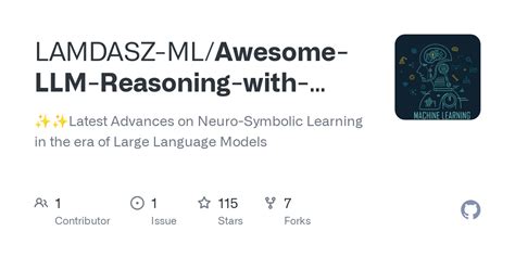 Github Lamdasz Mlawesome Llm Reasoning With Nesy Latest Advances On
