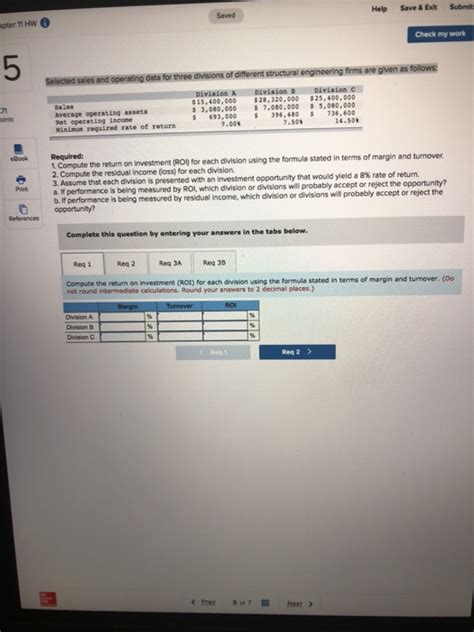 solved help saveandexit submit saved pter 11 hw check my work