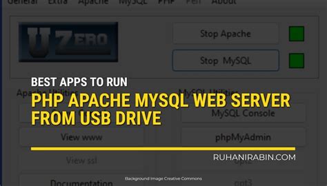 Top Apps To Run Php Apache Mysql Web Server From Usb Disks 2024