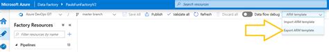 Summarise An Azure Data Factory Arm Template Using T Sql Welcome To