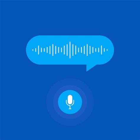 Premium Vector Personal Assistant And Voice Recognition Microphone