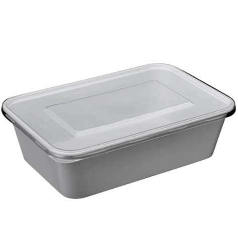 Damati Rectangle Container White With Lid 650 Ml Pack Of 500 Wholesalers With Best Prices Online