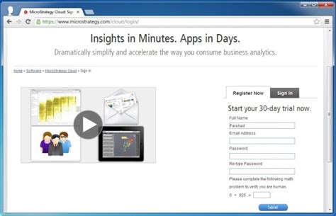 Microstrategy เมฆส่วนตัว สร้างแดชบอร์ดจาก Excel Spreadsheets