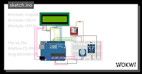 Temperature Sensor Wokwi ESP32 STM32 Arduino Simulator