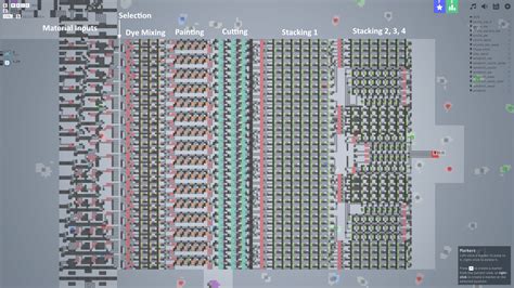 I Made A Grid Of Splitters Left Top Is 1 1 Going Right Output Until 8 Going Down Is Input