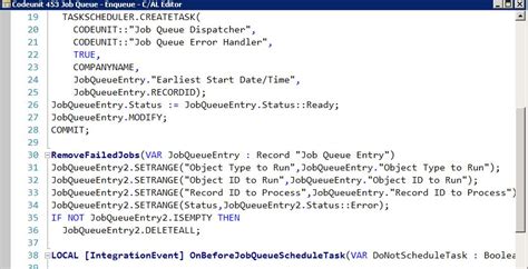 Job Queue Being Deleted In Dynamics Nav 2017 Confessions Of A