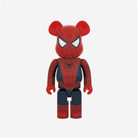 베어브릭 X 마블 스파이더맨 노 웨이 홈 프렌들리 네이버후드 스파이더맨 1000 Bearbrick Kream