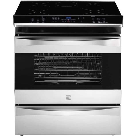Kenmore Elite Cu Ft Slide In Induction Range Stainless Steel Shop Your Way