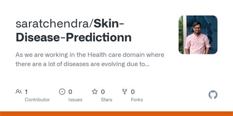 Github Saratchendra Skin Disease Predictionn As We Are Working In