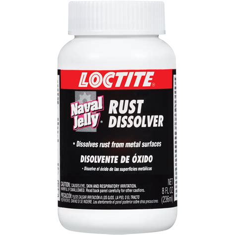Loctite 8 Fl Oz Naval Jelly Heavy Duty Rust Remover And Dissolver For