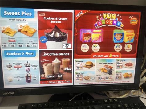Jollibee Philippines Menu Prices 2026