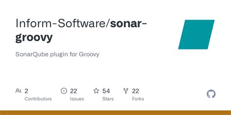 Github Inform Softwaresonar Groovy Sonarqube Plugin For Groovy