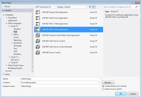 WebGrid Helper In ASP Net Web API