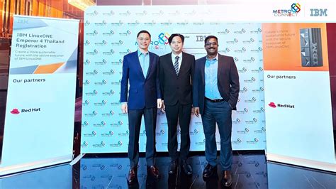 Metro Connect Joined With IBM Thailand Arranged MCC Grand Opening IBM LinuxONE Distributor
