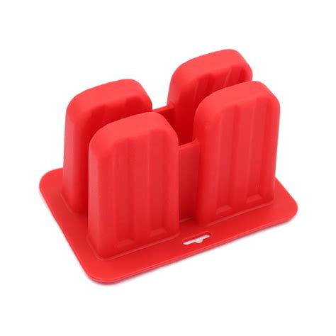 Badu Bg Силиконови вани за сладолед с 10 дупки Екологична силиконова форма за сладолед