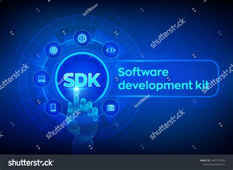 Sdk Software Development Kit Programming Language Stock Vector Royalty Free