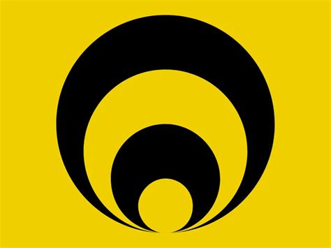 Abstract Nested Crescent Shape Logo Template PNG Vector In SVG PDF AI