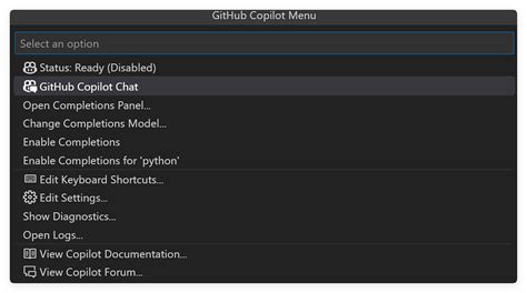 Compatibility With Github Copilot Chat Has Not Been Back Yet In 0 48 0 Bug Reports Cursor