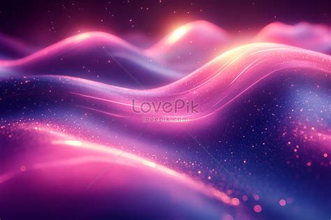 흐르는 네온 라인