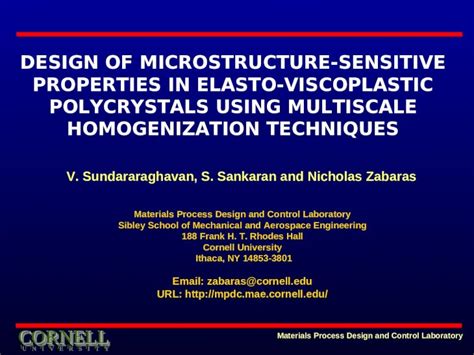 ppt materials process design and control laboratory design of