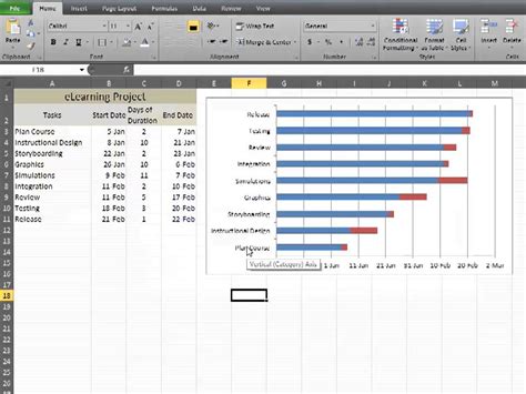 Create A Gantt Chart Youtube