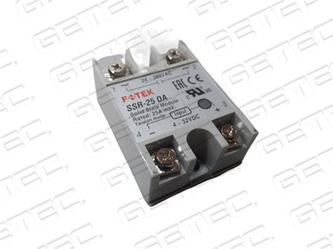 SSR 25DA Rele Estado Solido GETEC