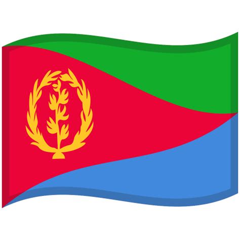 Eritrea Waved Flag Icon Waved Flags Iconpack Wikipedia Authors