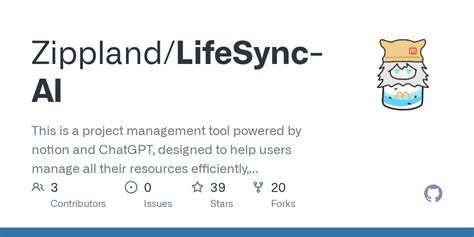 Lifesync Ai License At Main · Zippland Lifesync Ai · Github