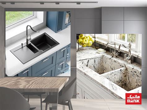 سینک توکار و روکار 8 تفاوت سینک توکار و روکار