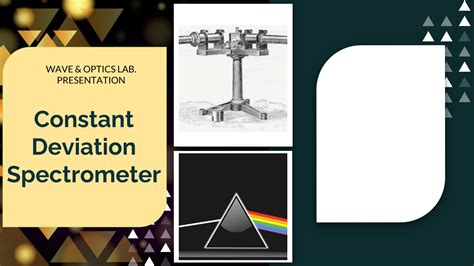 Solution Emission Spectra Of Mercury Obtained Using Constant Deviation