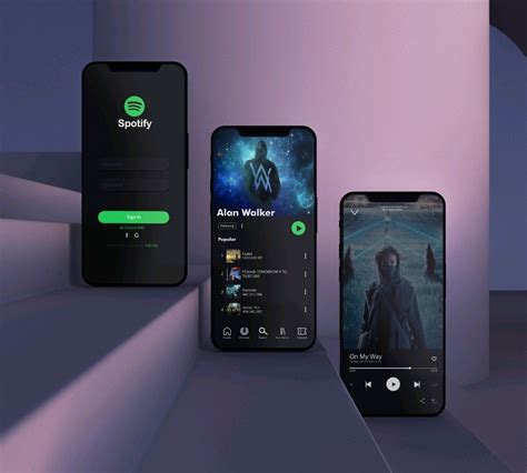 Illustrator Adobeillustrator Mockup Mockupdesign Uidesign Ui Uitrends Spotify