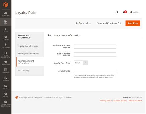Magento 2 Point Of Sale Loyalty Rules Pos Reward Points System Webkul